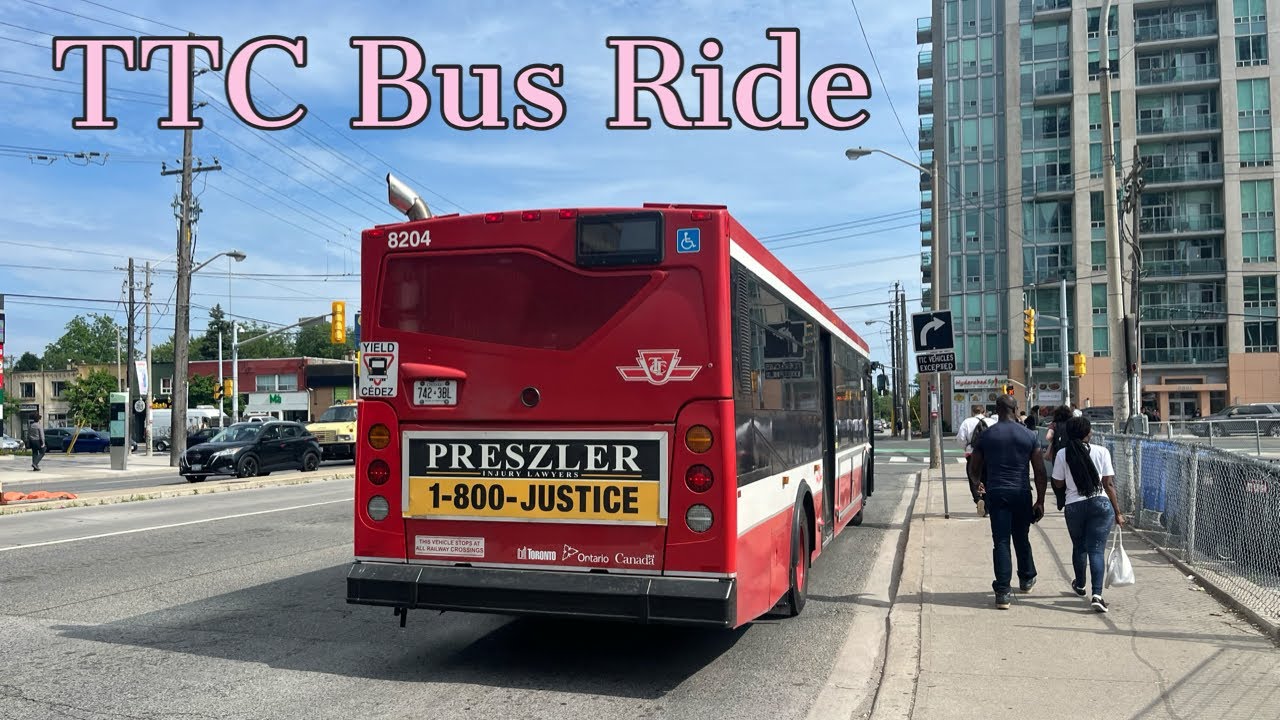 Toronto TTC Route 937 Islington Express - Orion VII NG Diesel Bus Ride ...