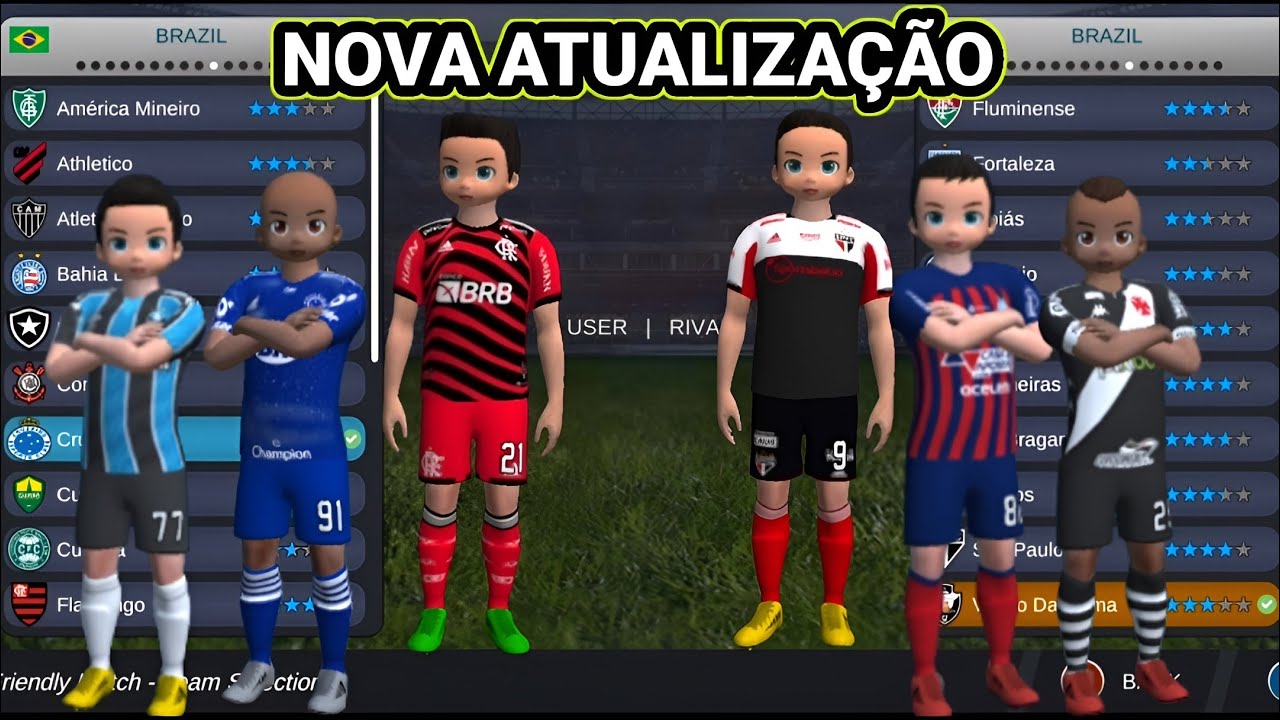 ANALISANDO A NOVA ATUALIZAÇÃO DO PRO LEAGUE SOCCER E TIRANDO DUVIDAS ...