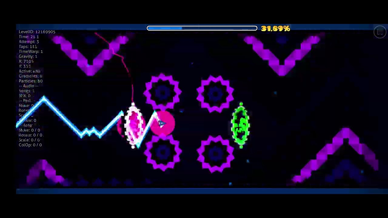 Silent circles gd-geode with clicks - YouTube