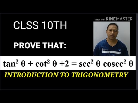 10th.. tan square theta + cot square theta + 2 = sec square theta cosec ...