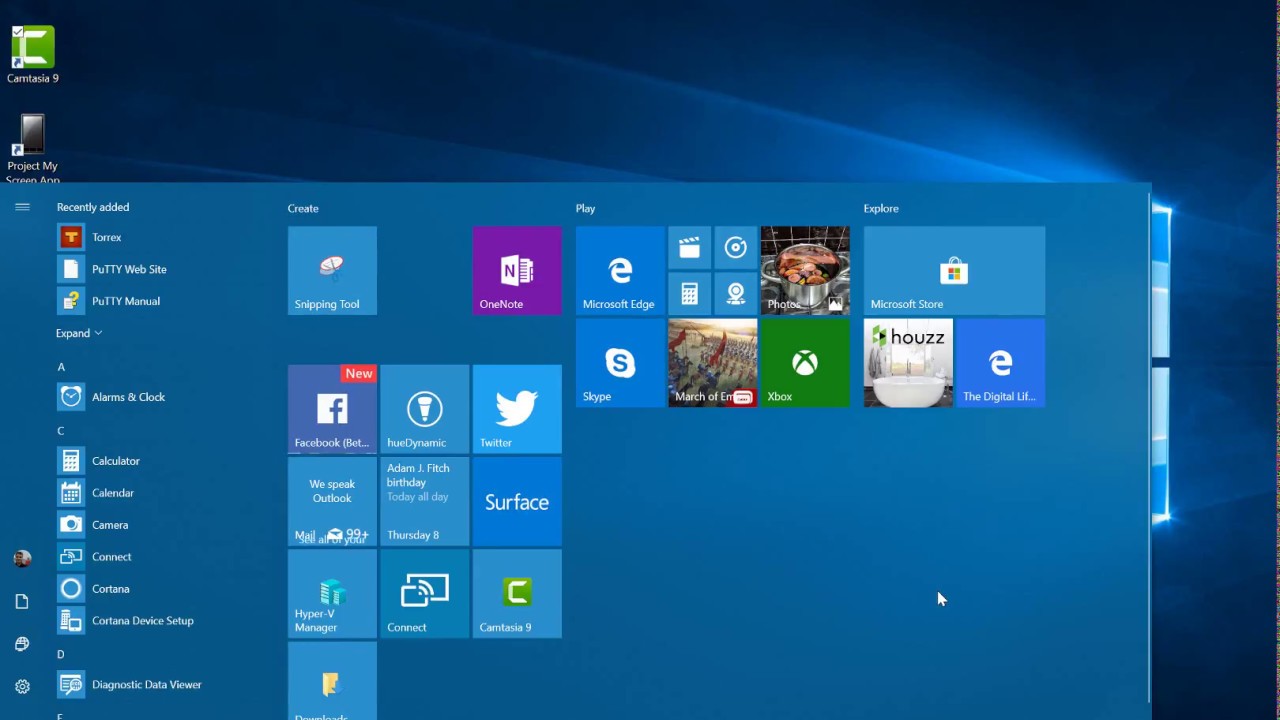 Hands on with Windows 10 Redstone 4 Build 17093 - YouTube