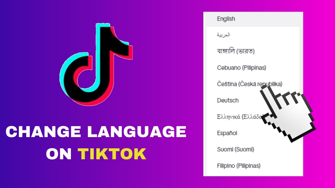 How To Change Language On TikTok On PC - YouTube