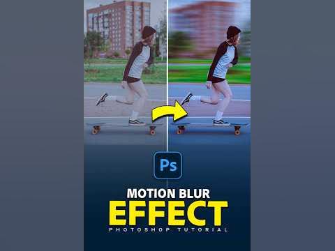 Photoshop Magic: Mastering the Mesmerizing Motion Blur Effect! - YouTube