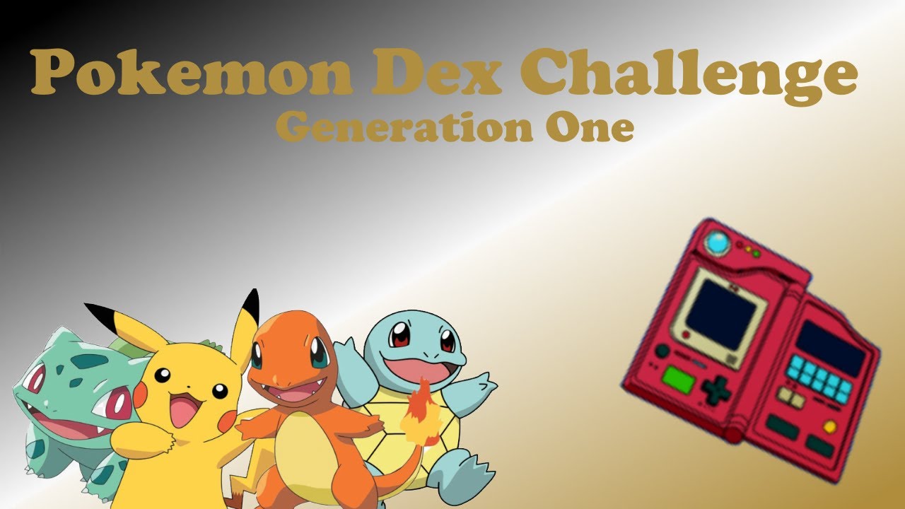 Naming every Pokemon by memory! (Part One) - YouTube