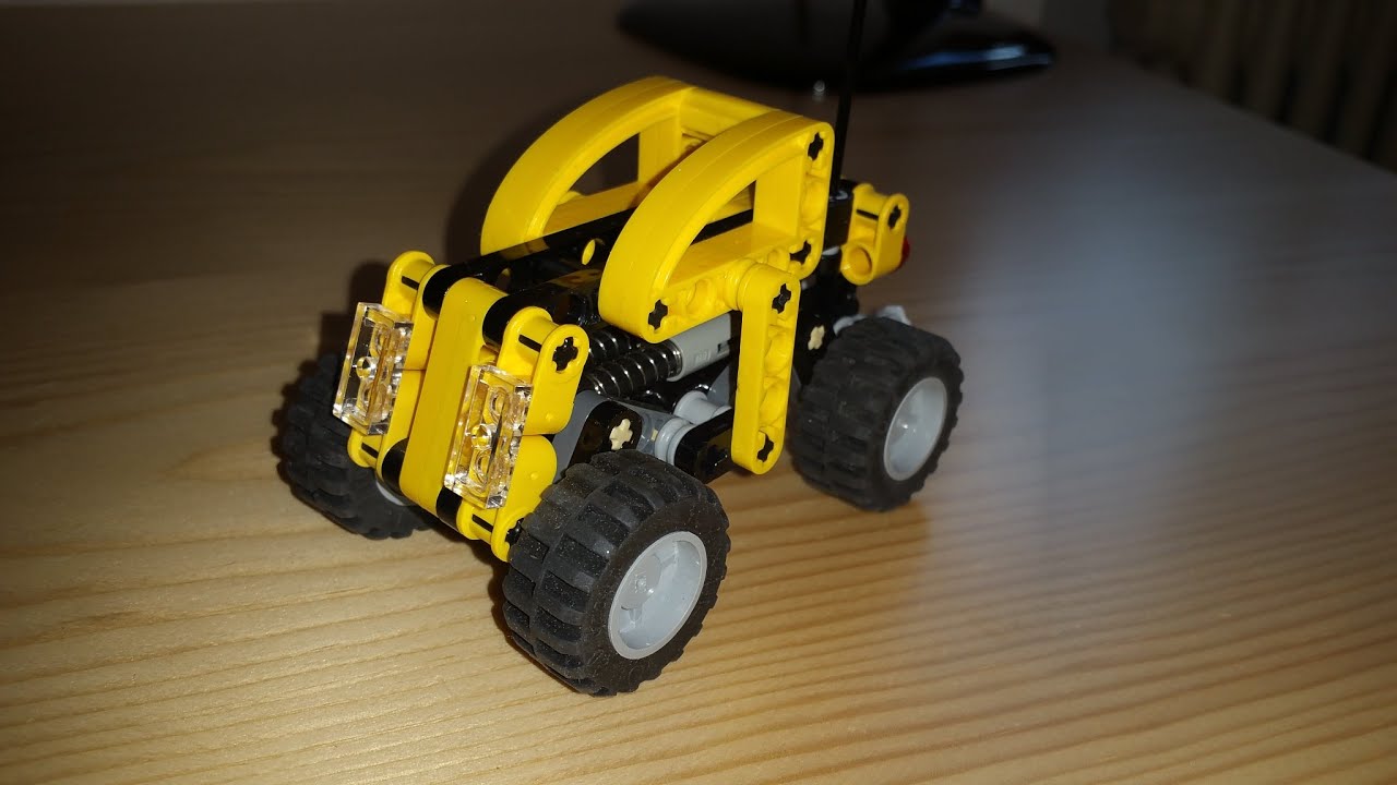 How to build a mini LEGO Technic Offroader [TUTORIAL] - YouTube