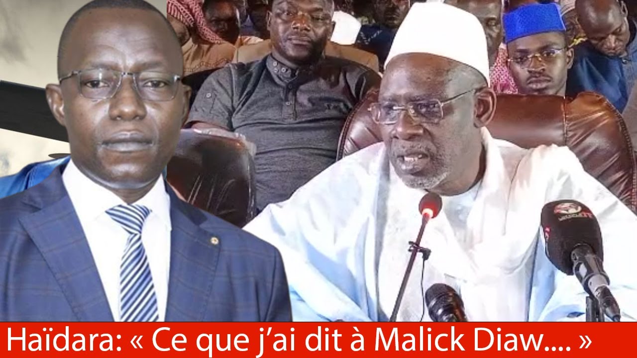 Ousmane Madani Haïdara. « J’ai parlé à Malick Diaw. Qu’ils se donnent ...