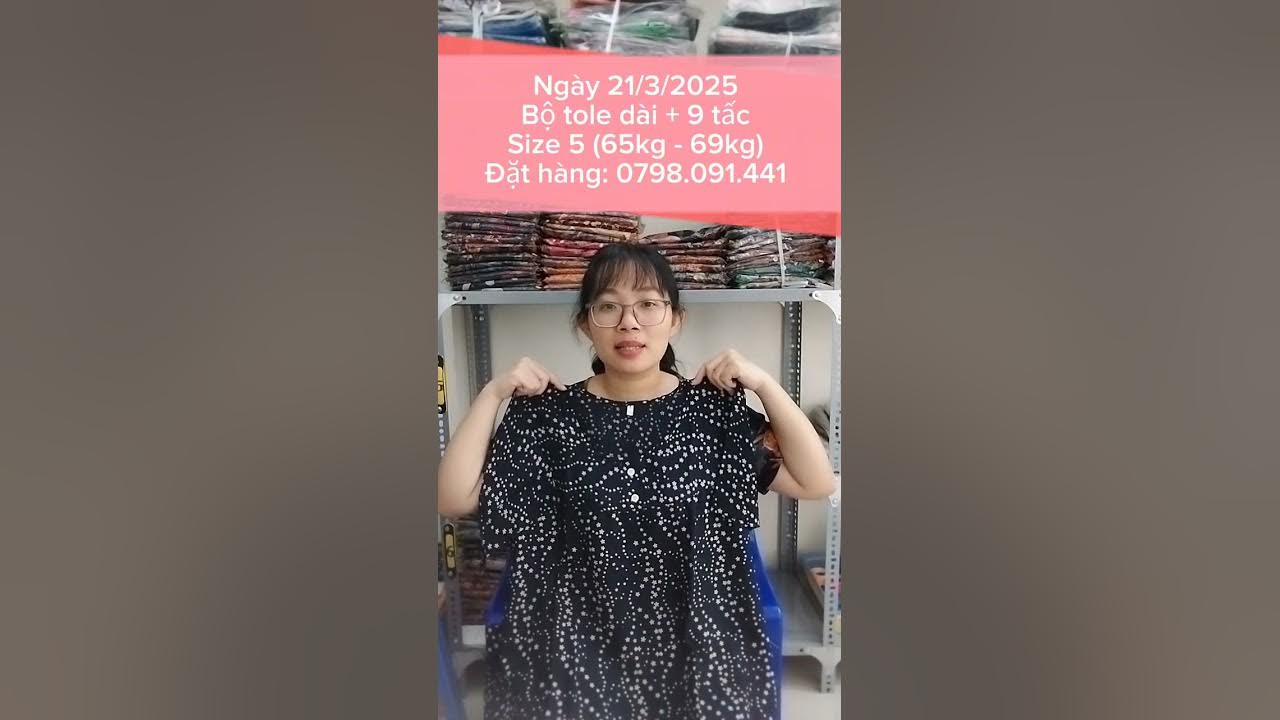 《21/3/2025》 Bộ tole nhung dài + 9 tấc size 5 (65kg - 69kg) - YouTube
