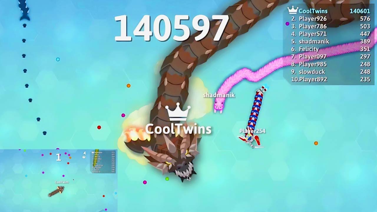 Snake Io 🐍 New skin | New record | Play as Magma Monster 🔥🔥🔥 | Snake ...