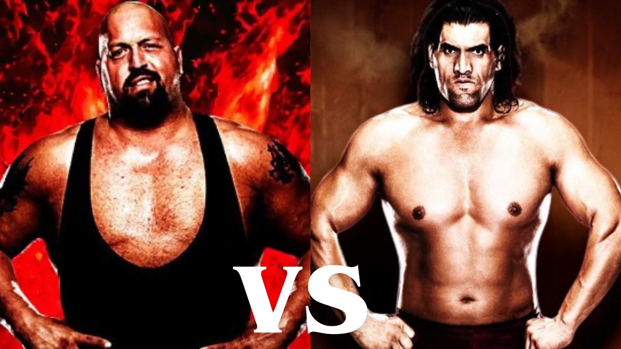 WWE 2K 23 Fight between the great khali and the big show broke the ring ...