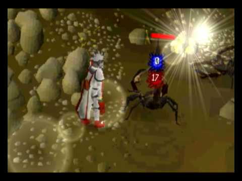 Runescape - 99 Attack, Strength and Defence in 1 hit - YouTube
