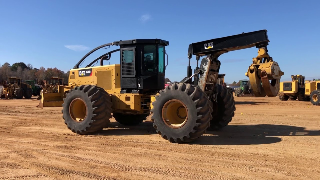 1079 - 2016 CAT 535D SKIDDER, VIN/SN:MTP00335 - YouTube