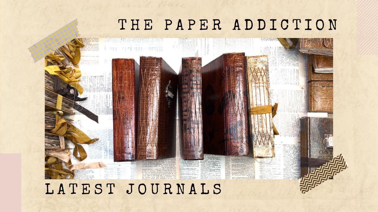 Journal Flip Through from April 2022 The Paper Addiction (PT. 1) - YouTube