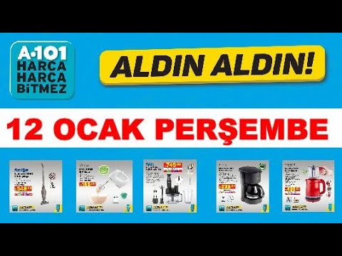 A101 12 OCAK 2023 KATALOĞU! | A101 AKTÜEL ÜRÜNLER! #a101aktuel