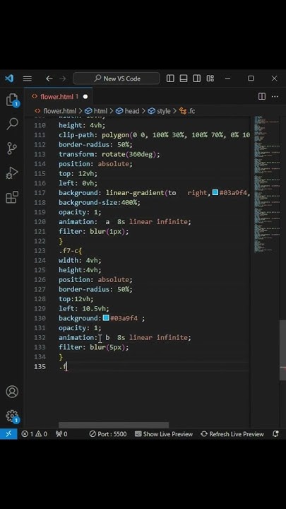 Flower | HTML CSS #umservicesofficial #javascript #coding #developer #programming - YouTube