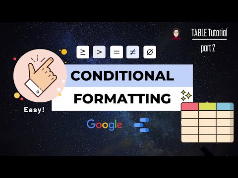 Tutorial: Conditional Formatting for Table Charts in Google Data Studio - YouTube