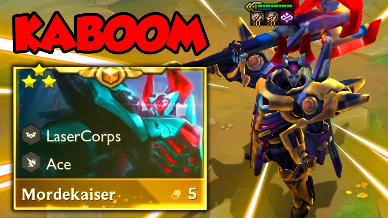 Infiniteam Mordekaiser 3 Star ⭐⭐⭐ Goes Kaboom Tft Set 8 5 Youtube