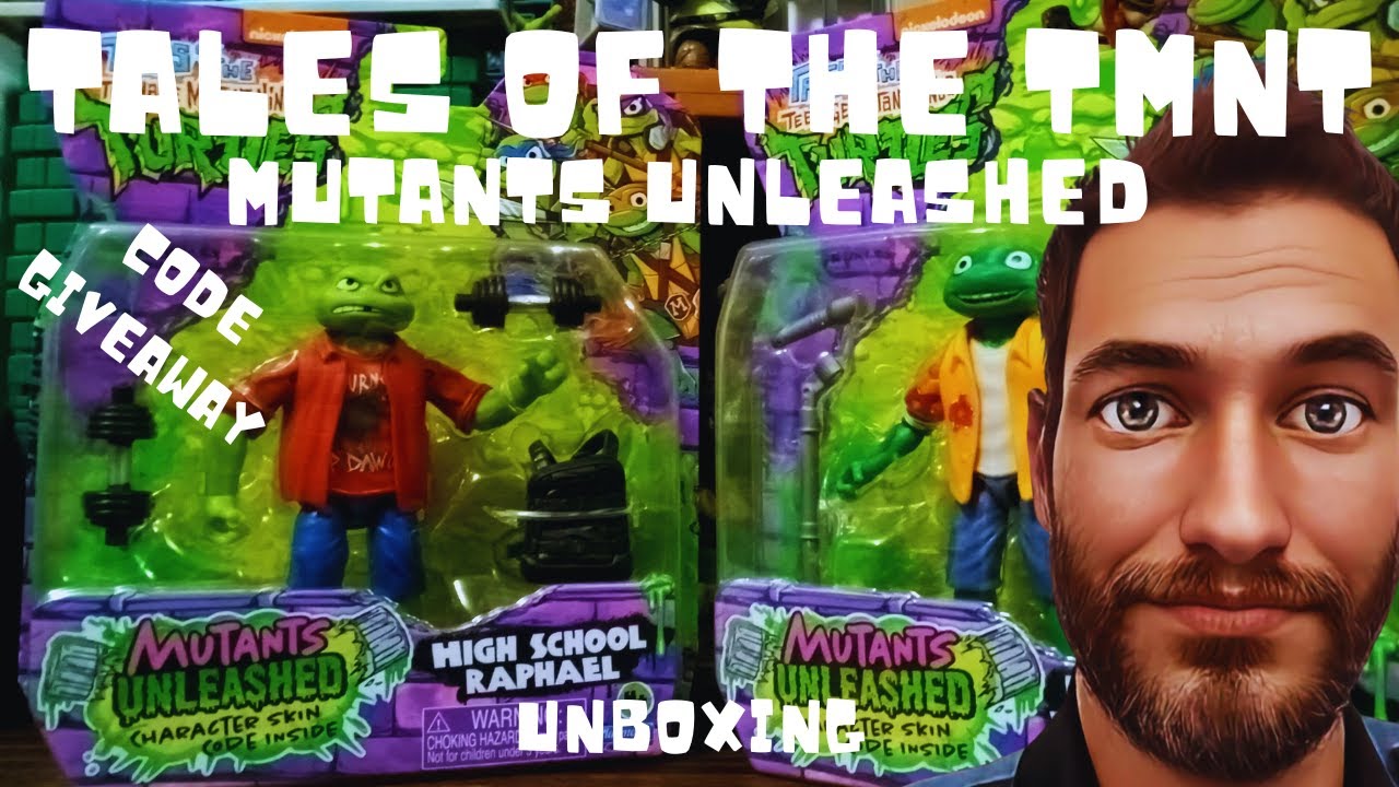Tales of the TMNT Mutants Unleashed | Code Giveaway | Unboxing - YouTube