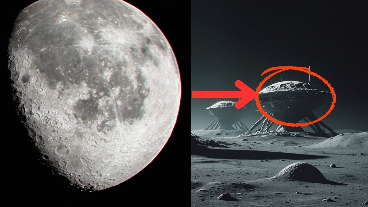 Telescópio James Webb descobre enorme estrutura no lado escuro da Lua - YouTube