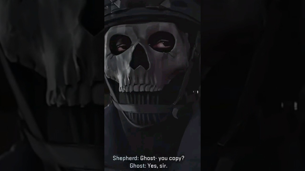 Any issue? Negative Sir. #ghost #shorts #callofduty #modernwarfare2 ...
