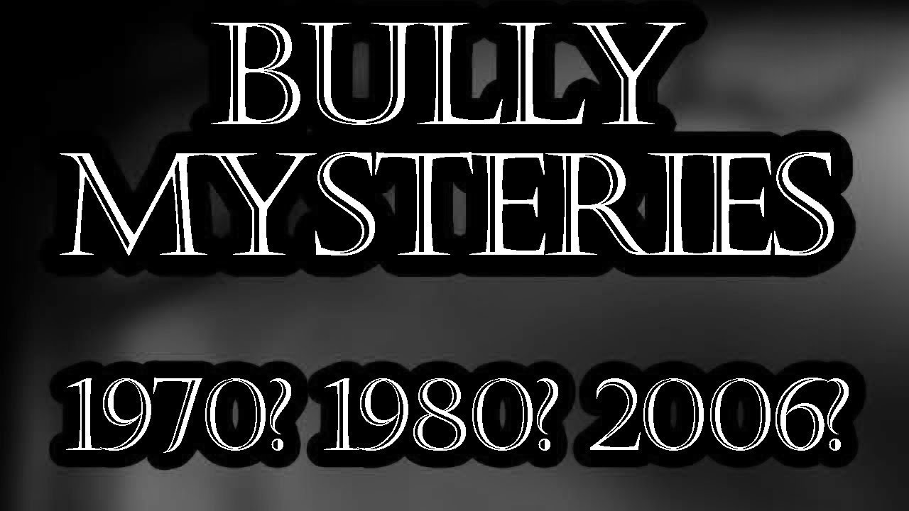 Bully Mysteries - What Year Is Bully Set In? - YouTube