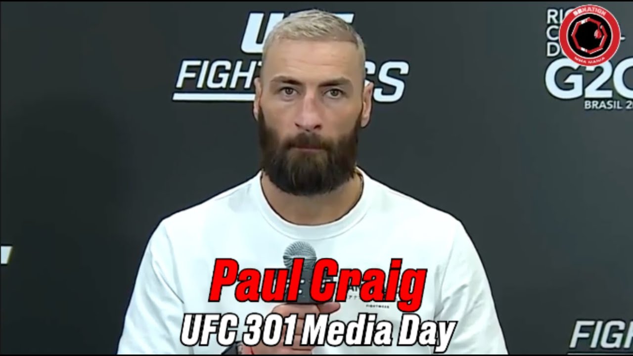 Paul Craig hoping to get first win in Brazil at UFC 301 after going 0-2 ...