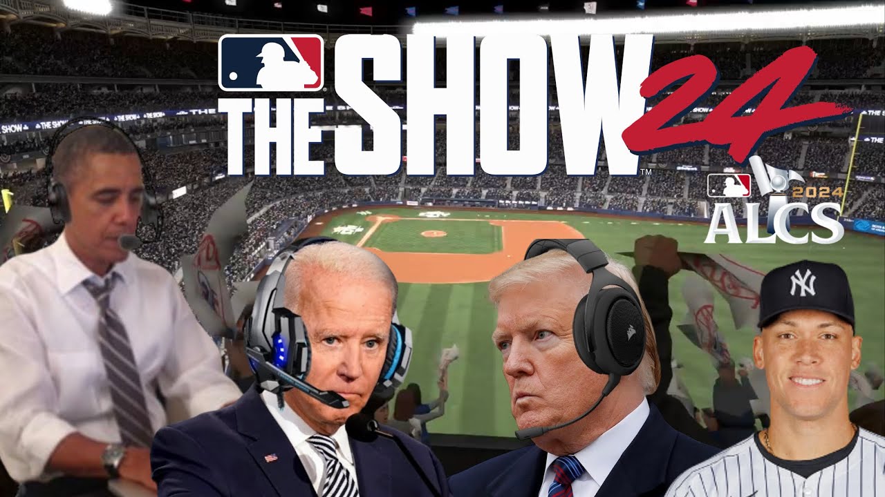 US Presidents Play MLB The Show 24 | ALCS Edition (Game 7, undone ...