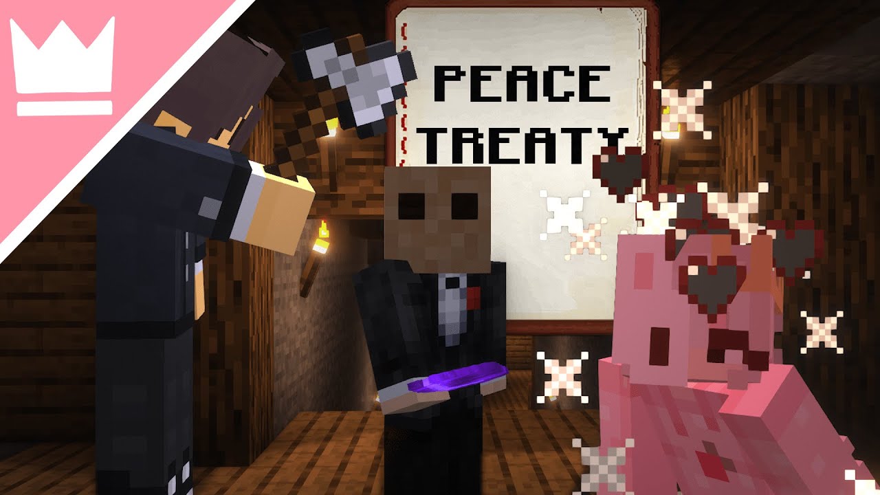 I signed a Peace Treaty on the [REDACTED SMP] - YouTube