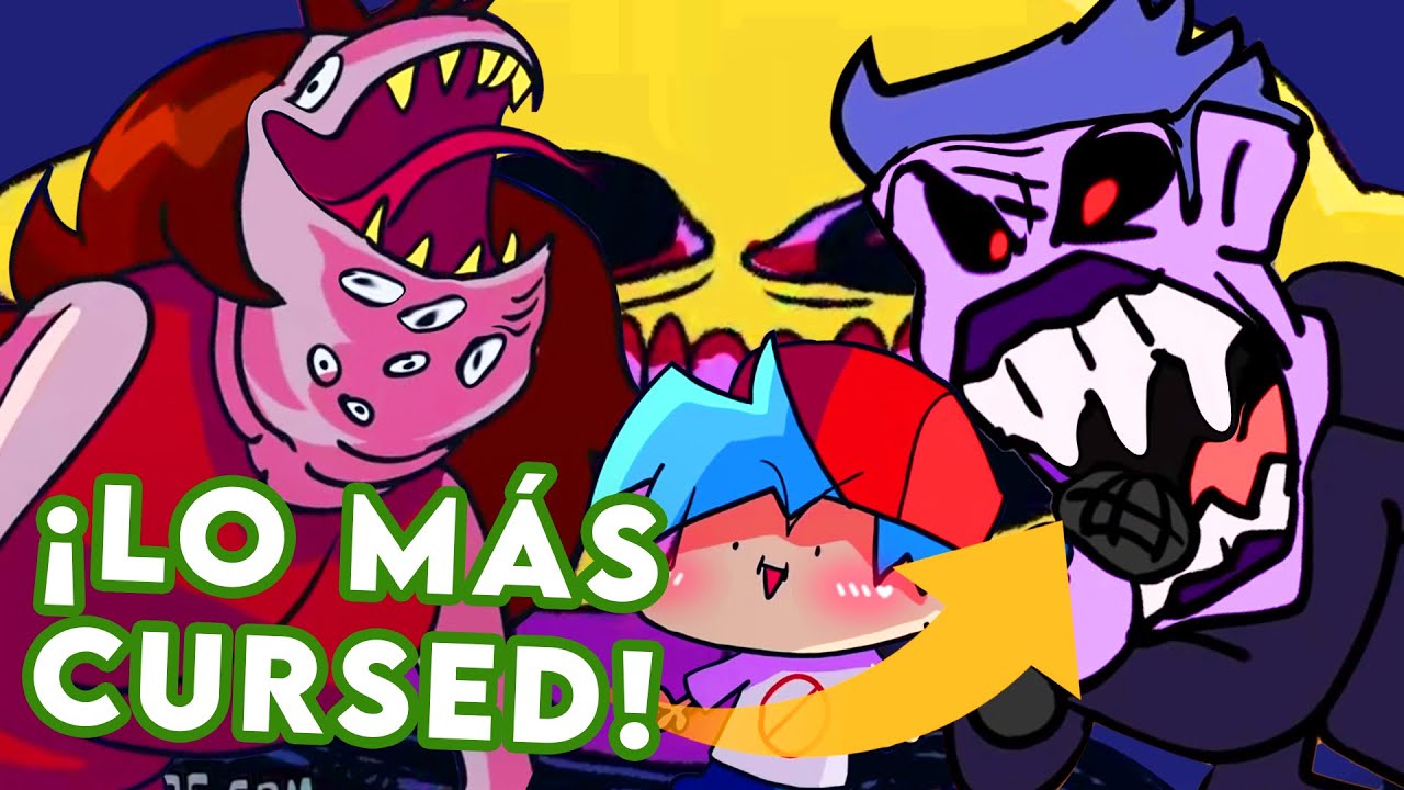 ¡LAS ANIMACIONES MÁS CURSED DE FNF!😨 - YouTube