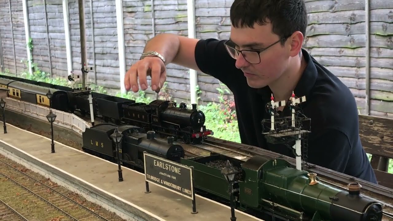 O Gauge Live Steam David Meyrick July 2022 - YouTube