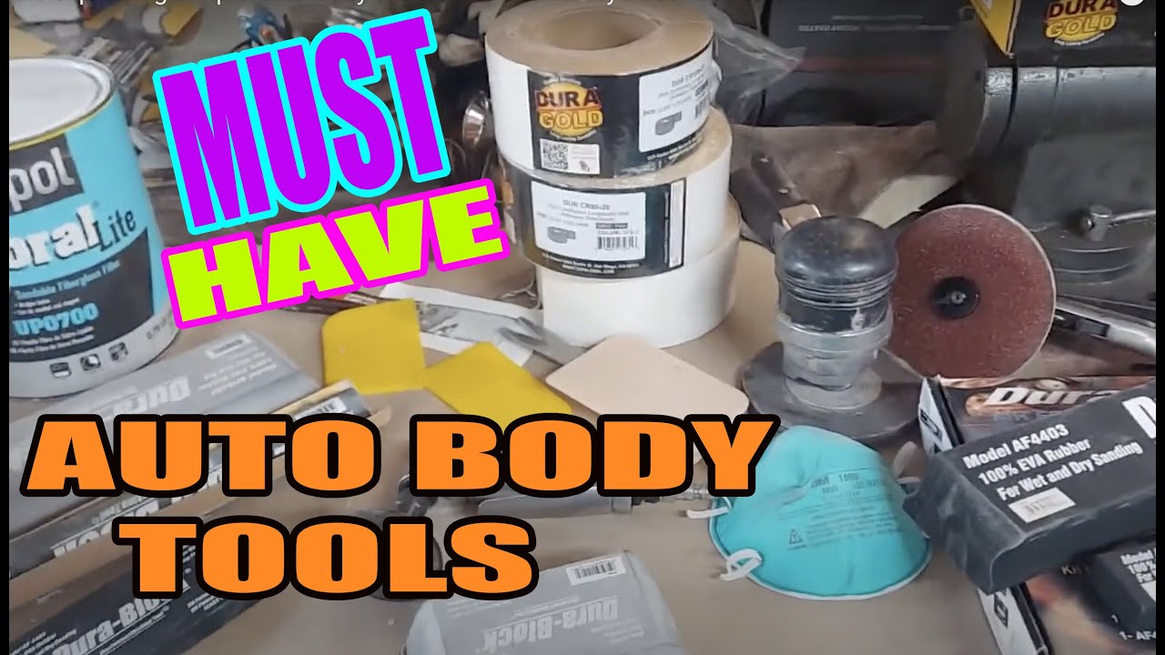 Simple Must Have Auto Body Tools that I use on my Pontiac Firebirds ...