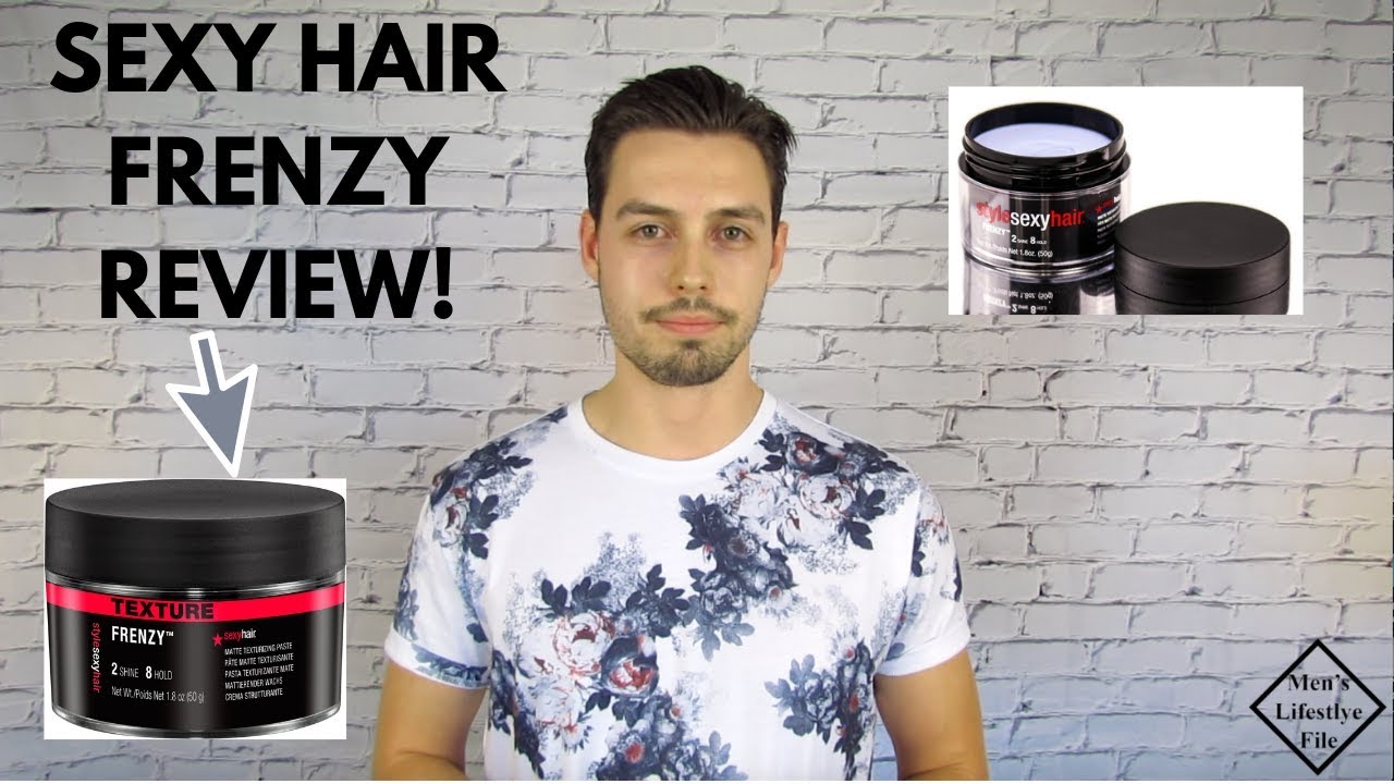 Sexy Hair Frenzy Hair Paste Review Youtube
