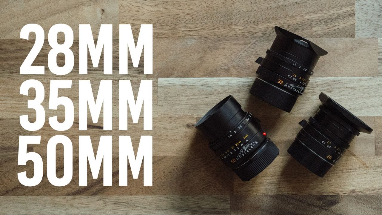 What's the BEST focal length? 28mm? 35mm? 50mm? - YouTube