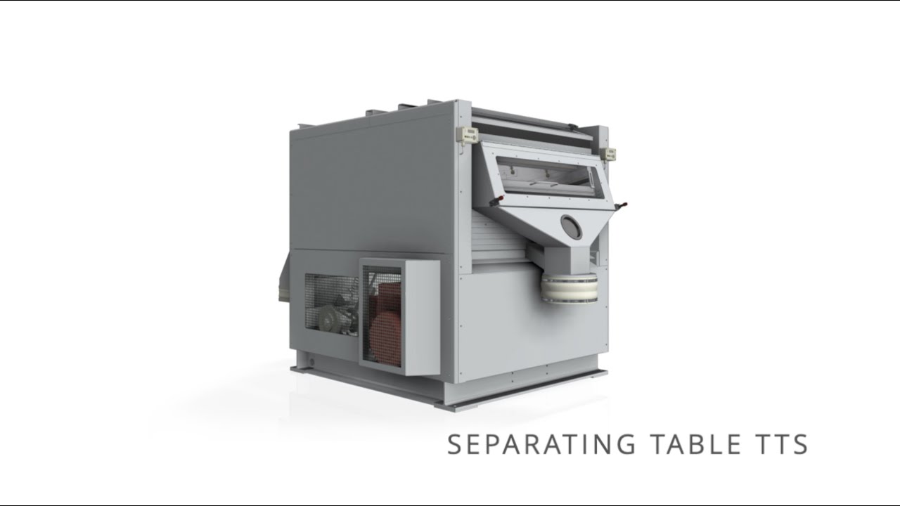 How to recycle Gold - with the separating table TTS - YouTube