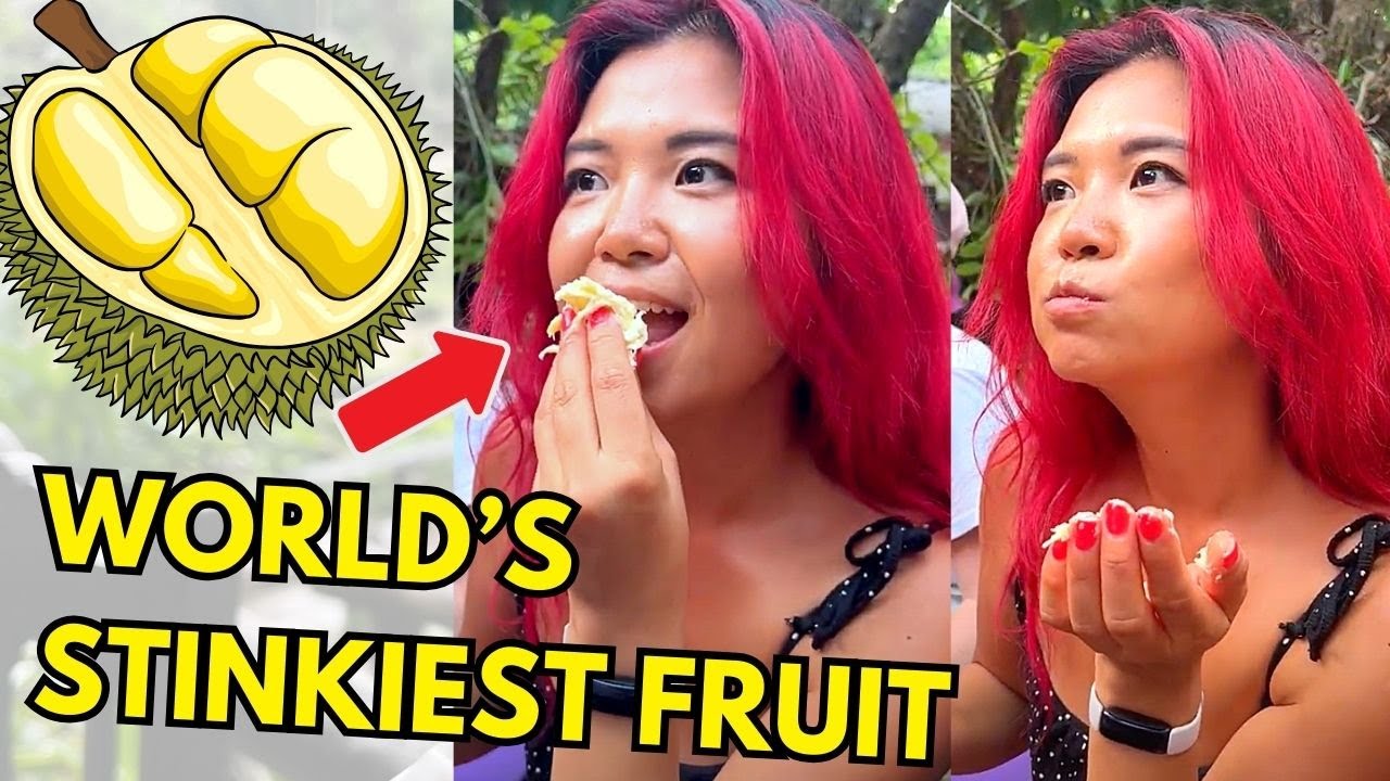 What I Ate in THAILAND as a VEGAN 🇹🇭 Trying DURIAN (World's Stinkiest ...