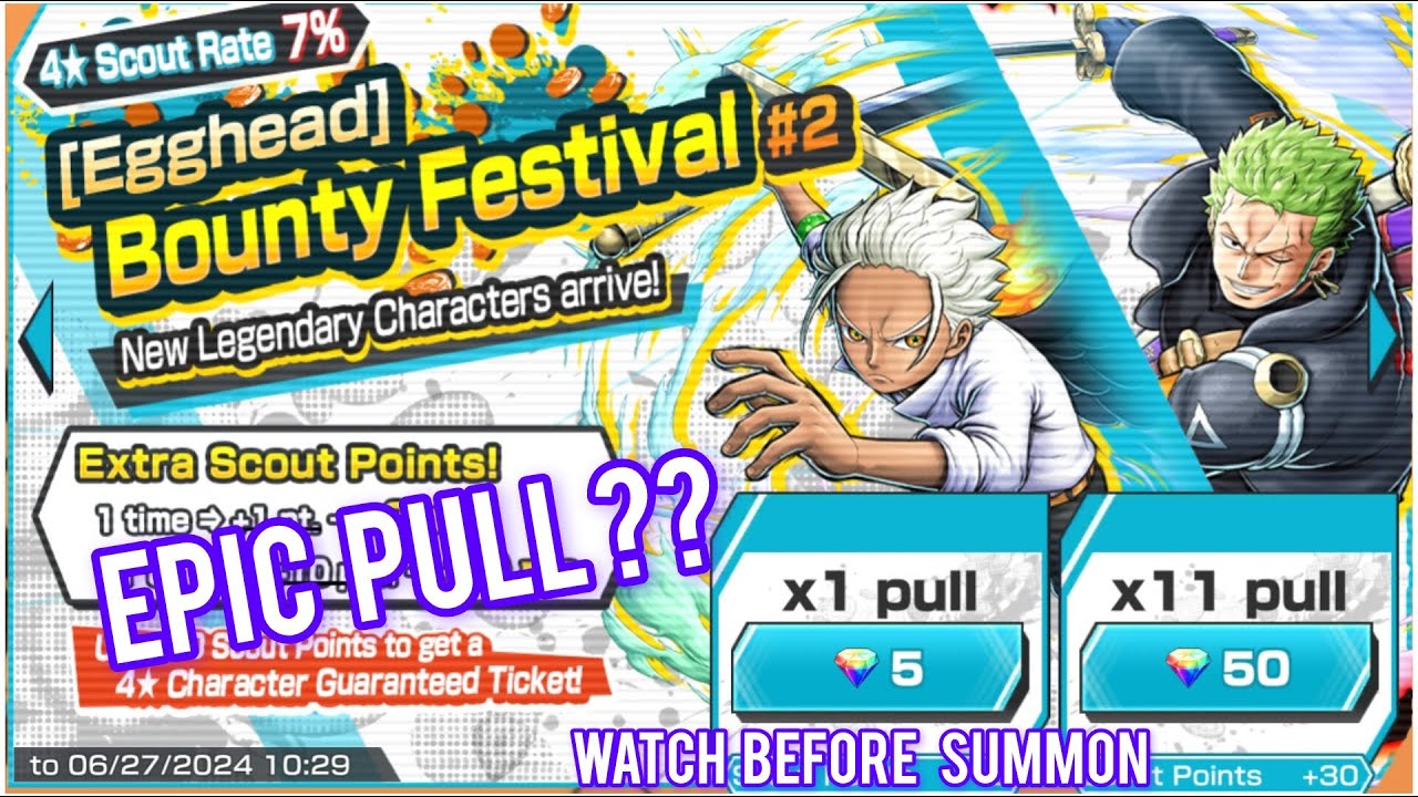 I tried to pull New Seraphim S-Hawk and Egghead Zoro aand this happend ...