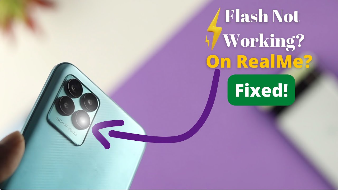 Realme Flashlight Not Working Solve Problem [How To] - YouTube