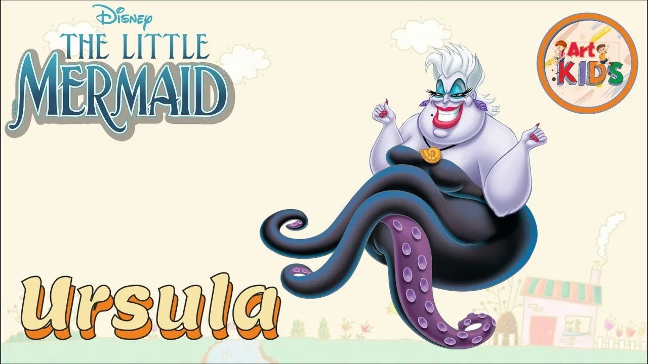 How To Draw Ursula Art Hub