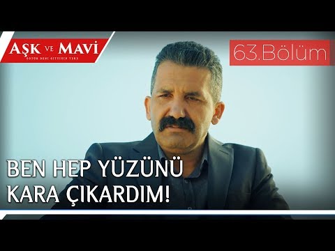 Aşk ve Mavi 63.Bölüm - Annesini hayattayken üzdüğünü düşünüp, kahrolan Cemal!