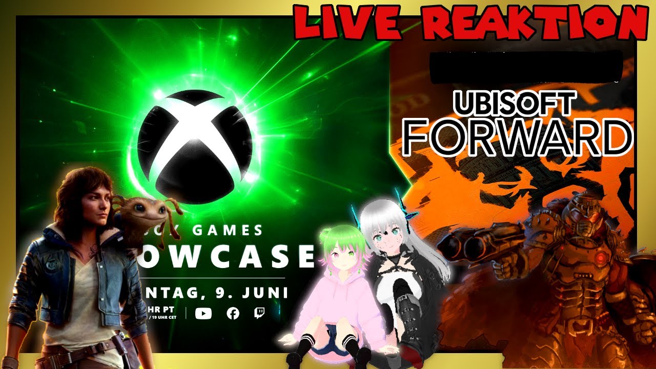 Reaktion LS: ⚔Xbox Games Showcase + Ubisoft Forward 2024 | Wird es gute ...