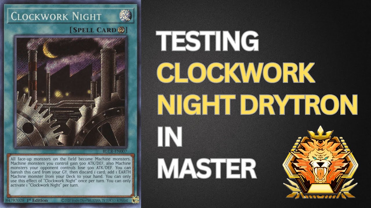 How A Win Streak Looks Like In Master Rank | Clockwork Night Drytron ...