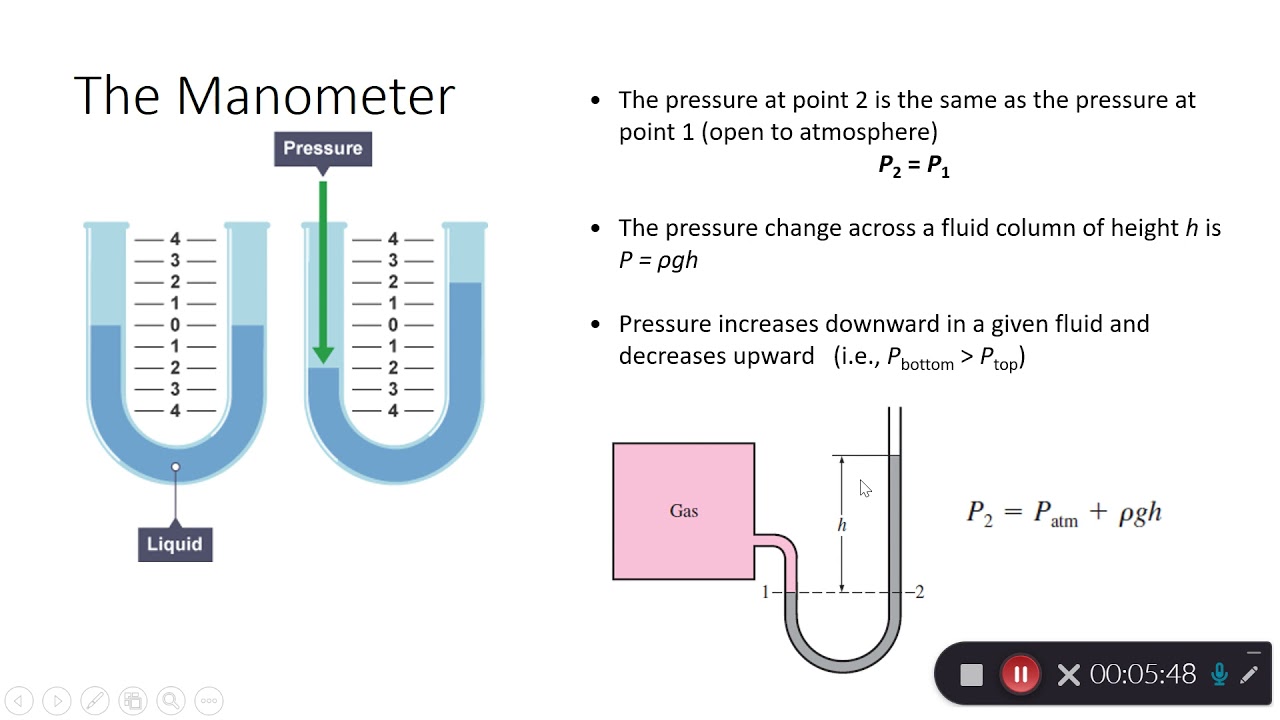 Fluid Mechanics Chapter 2 Manometer YouTube fluid-mechanics-chapter-2-manometer-youtube