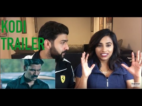 KODI TRAILER REACTION | DHANUSH, TRISHA | KODI OFFICIAL TRAILER - YouTube