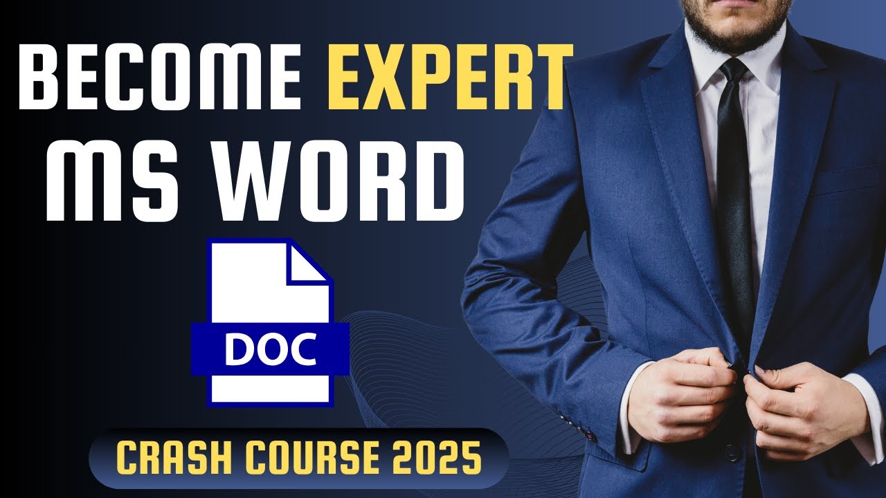 Microsoft Word Tutorial for Beginners | Learn MS Word Fast & Easy 2025 ...