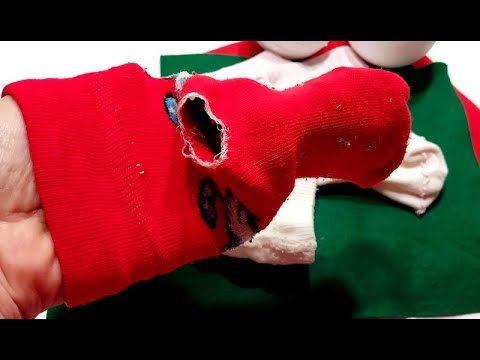 Старые НОСКИ РВАНЫЕ.- сокровище! НИКОГДА НЕ ДОГАДАЕТЕСЬ, ЧТО Я СДЕЛАЛА ...