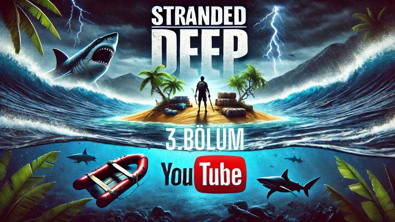 TEKNE NASIL YAPILIR ? | TERSHANE GÜNLÜĞÜ ! | STRANDED DEEP 3. BÖLÜM - YouTube