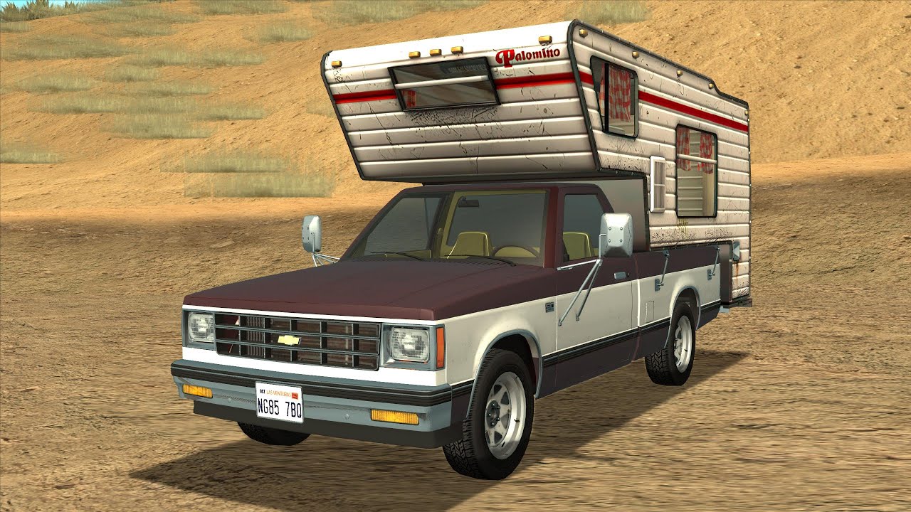 GTA San Andreas [PC] - 1984 Chevrolet S10 Camper Mod - YouTube