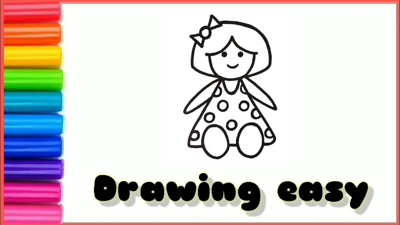Baby drawing for kids easy | How to draw a Baby Drawing - YouTube