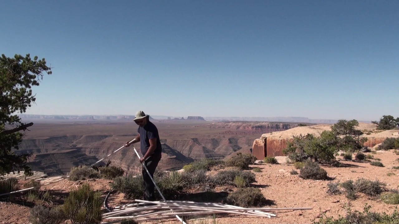 Ghost Orchid Cube at Muley Point - YouTube
