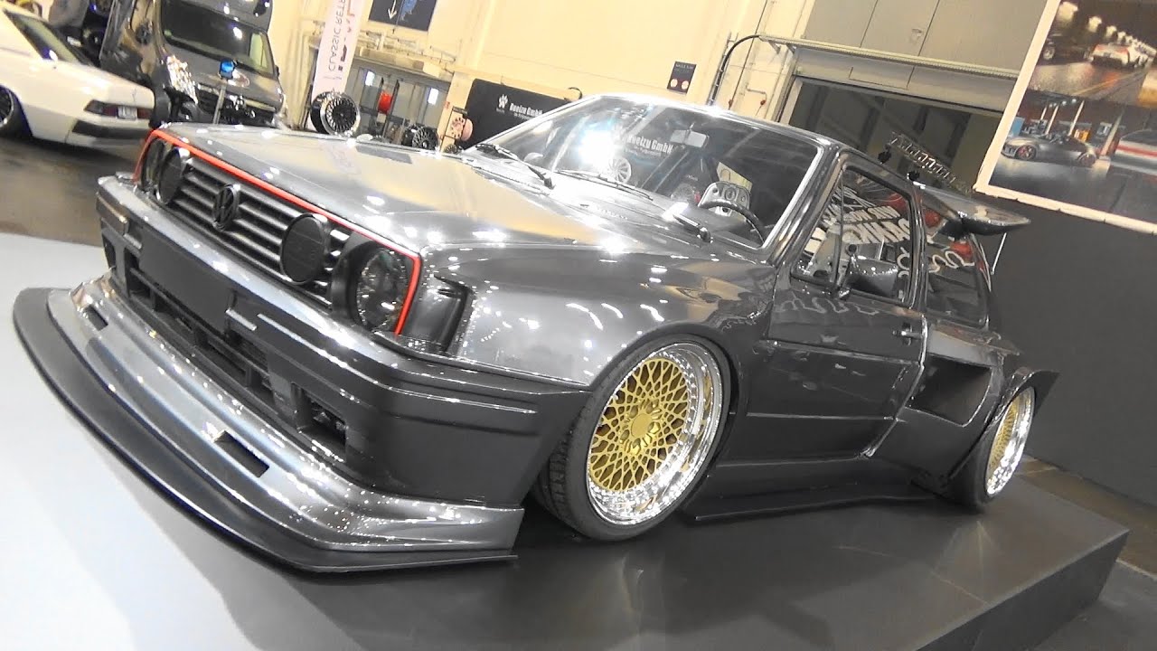 VW Golf 2 Thunderbunny - JP Performance - Essen Motor Show 2021 - YouTube