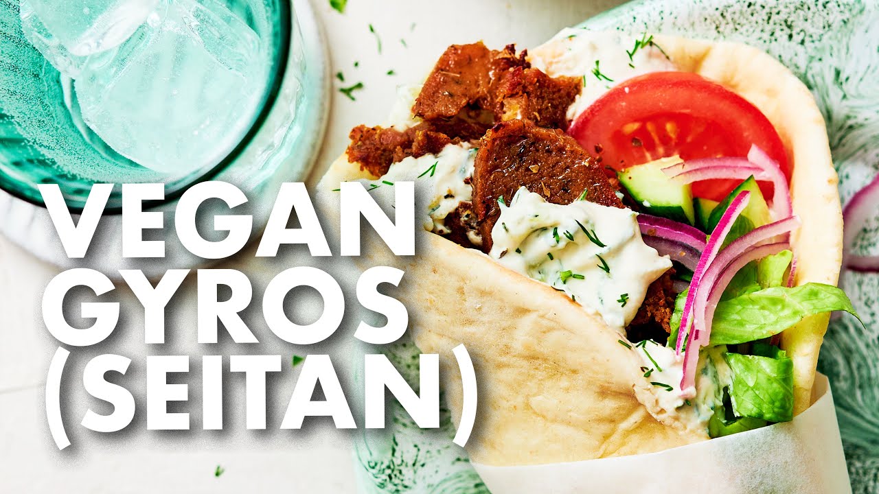 Vegan Gyros (Seitan) - YouTube